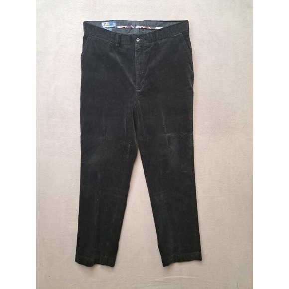 Polo Ralph Lauren | Pants | Polo Ralph Lauren Andrew Pants Mens Size 38 X 32 Black Corduroy ...
